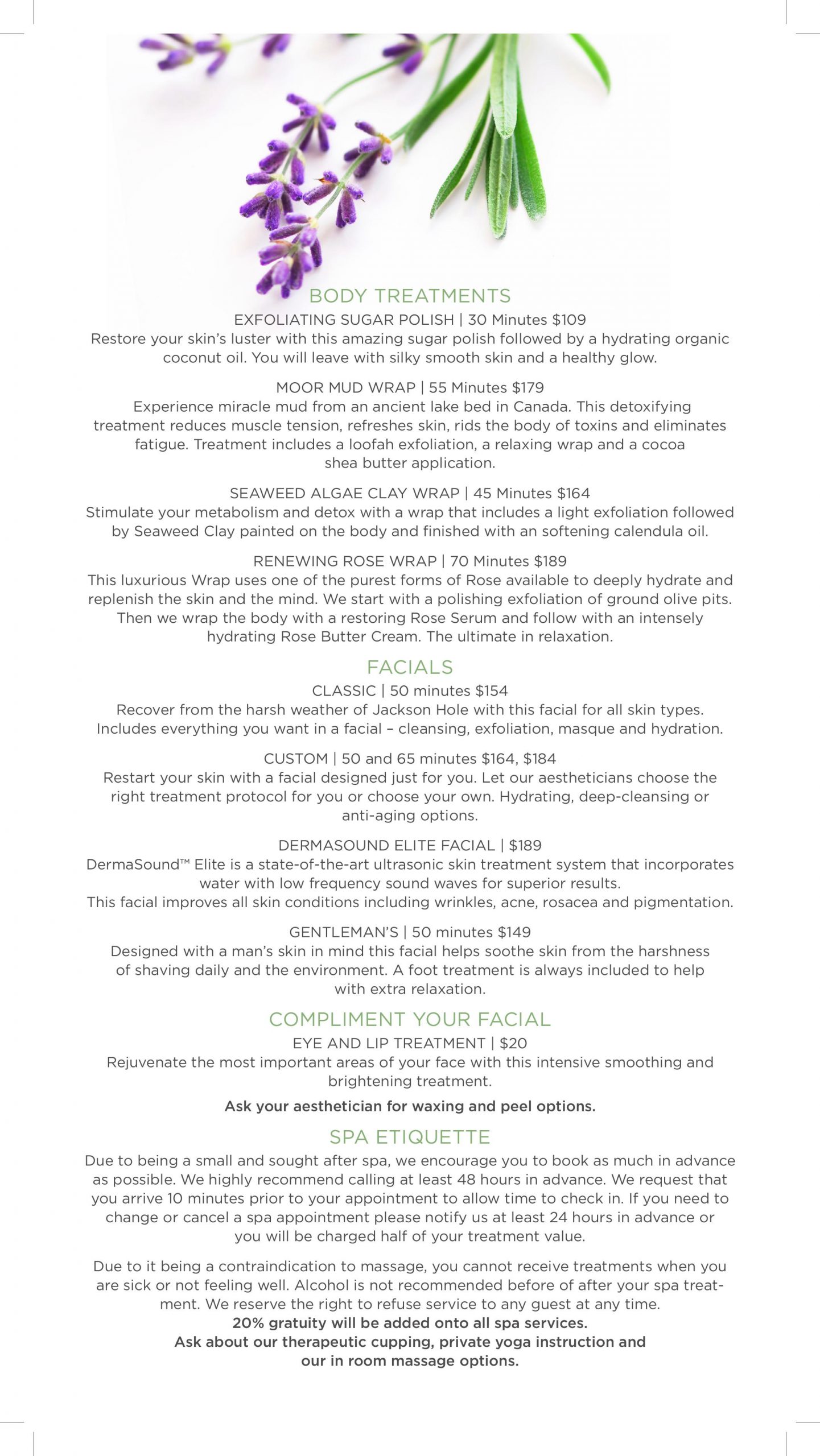 Jackson Hole Spa | Massage | Rustic Inn Creekside Resort & Spa